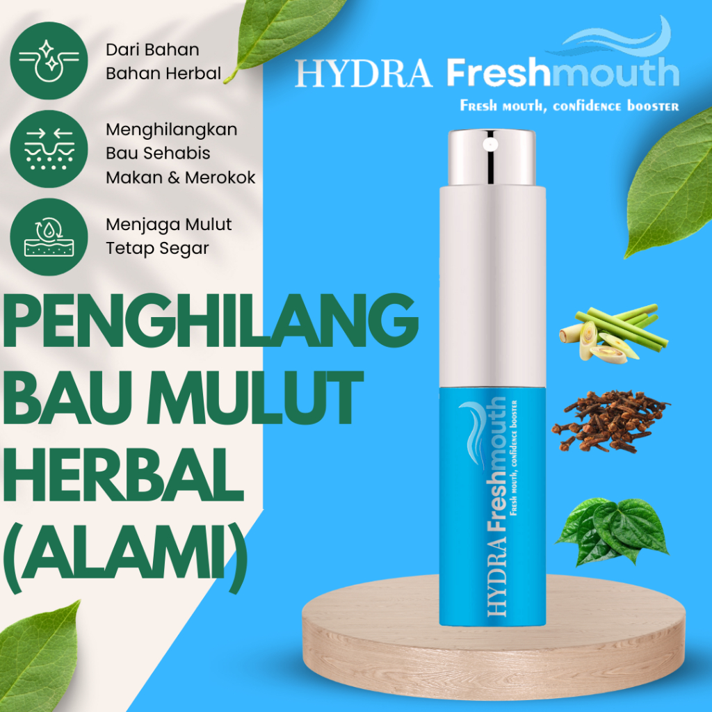 Jual Hydra Fresh Mouth (Herbal Alami) Penghilang Bau Mulut ...