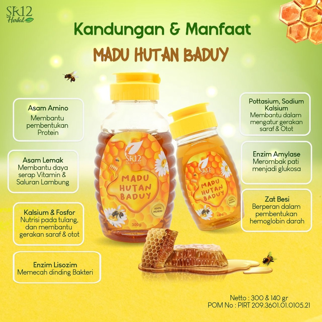 Jual MADU LEBAH DESA SR12 ASLI BERBPOM..!!! MADU HUTAN BADUY / MADU ...