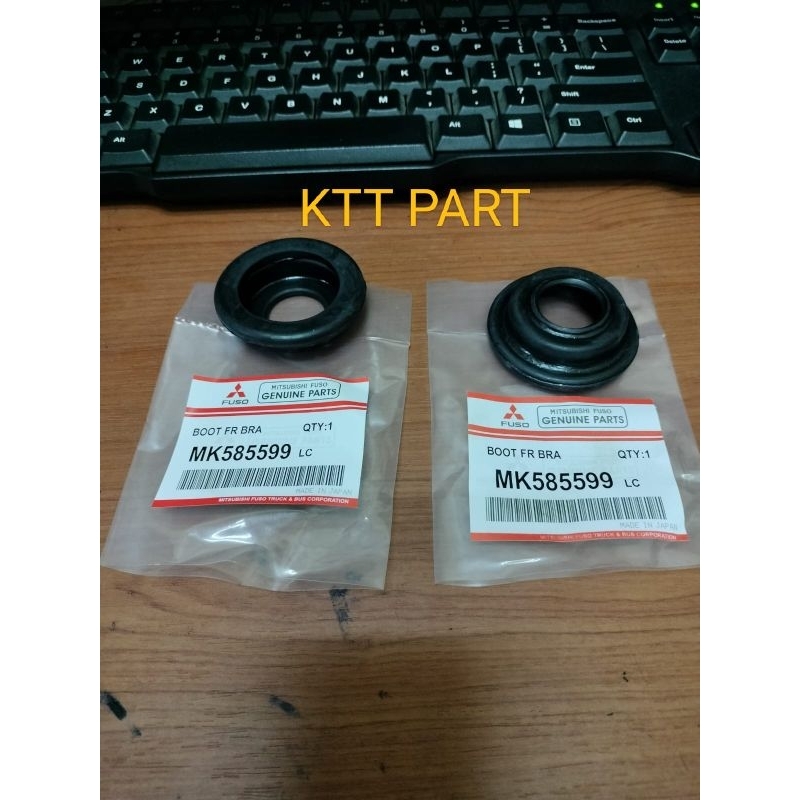 Jual KARET TUTUP ABU DEPAN MITSUBISHI FUSO PS136 HDX MK585599 TVS ...