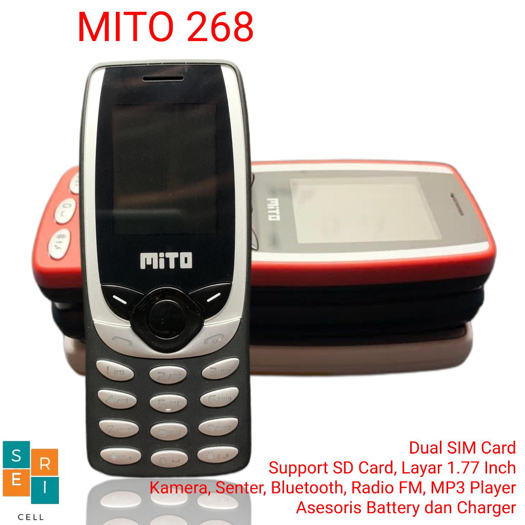 Jual Handphone MITO 268 Promo Murah Hp Tombol Cuci Gudang Hp Jadul ...