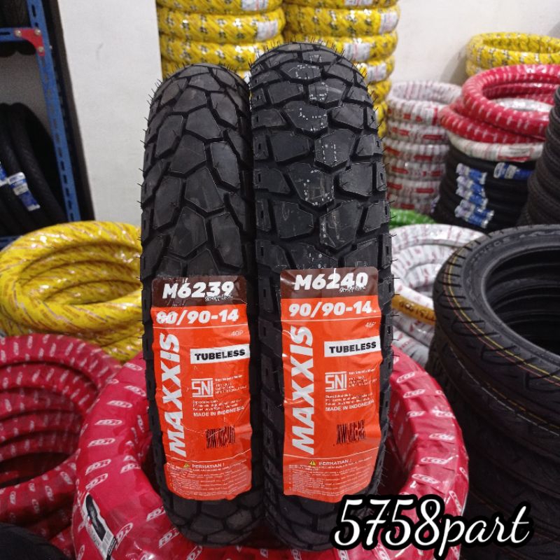 Jual BAN MAXXIS PETAK TAHU 80/90-14, 90/90-14 ORIGINAL 100% (free ...