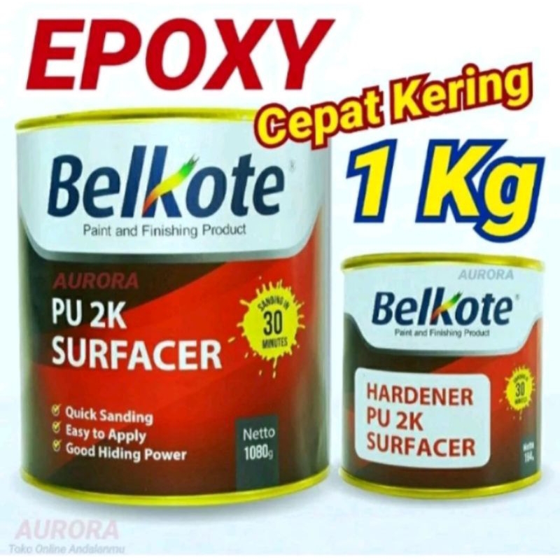 Jual EPOXI BELKOTE 1kg + HARDENER EPOKSI | Shopee Indonesia