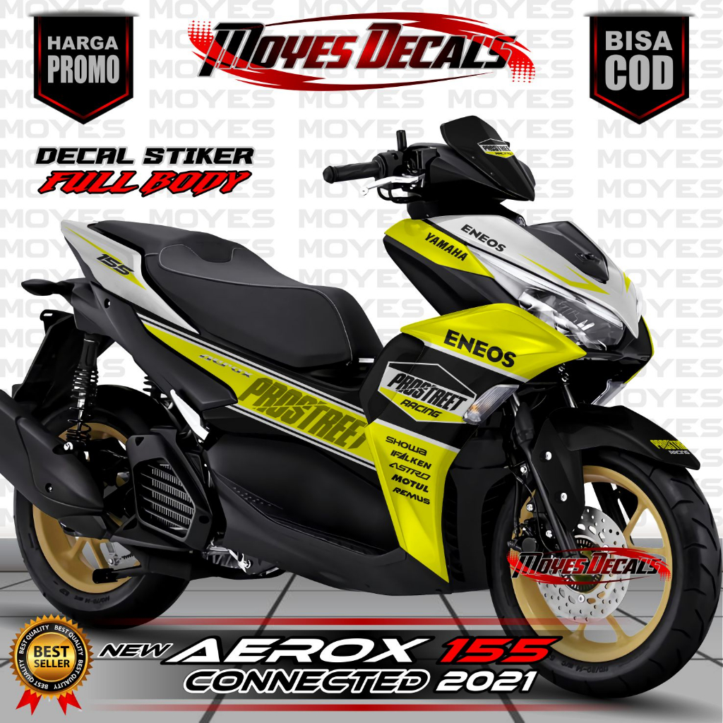 Jual Decal Fullbody Aerox New - Decal Stiker Fullbody Yamaha Aerox New ...