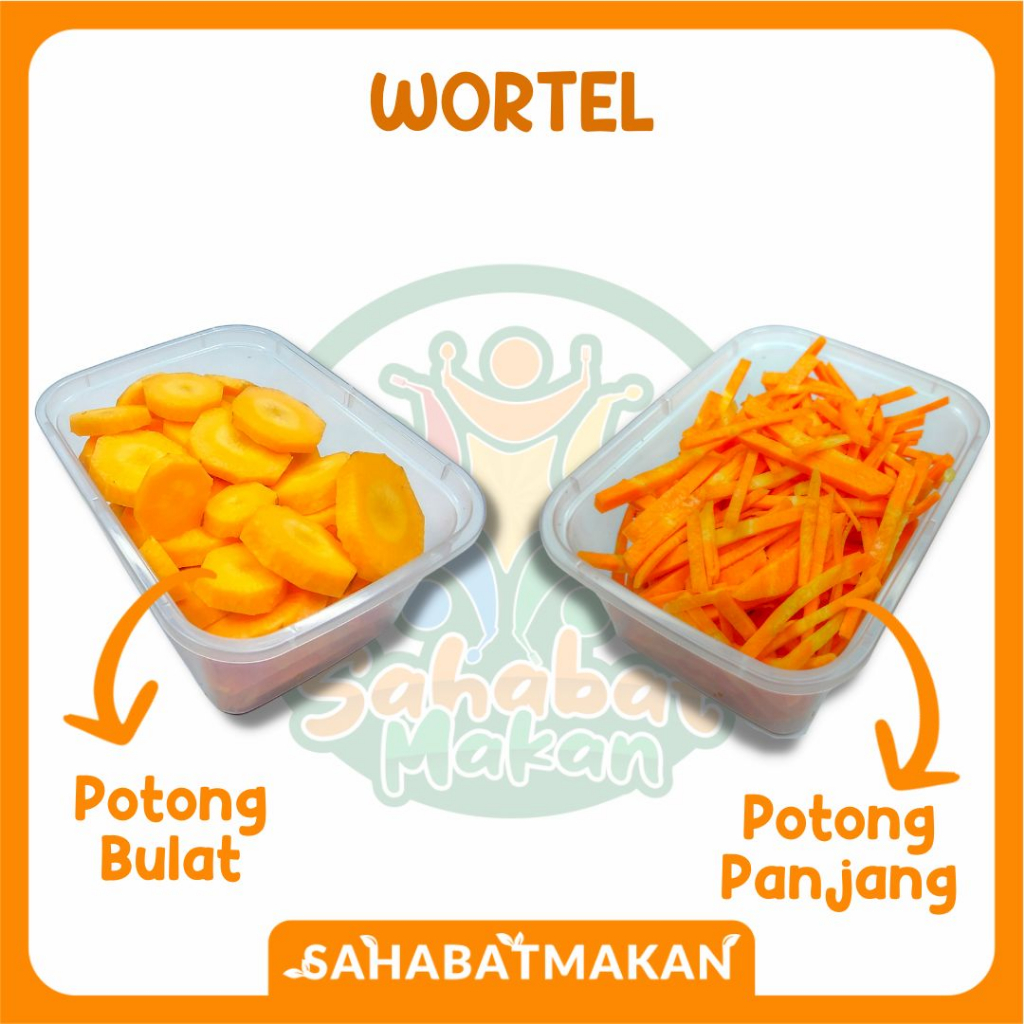 Jual Wortel Potong - Sayur Mini Pack / Sayur Prep / Sayur Instant ...