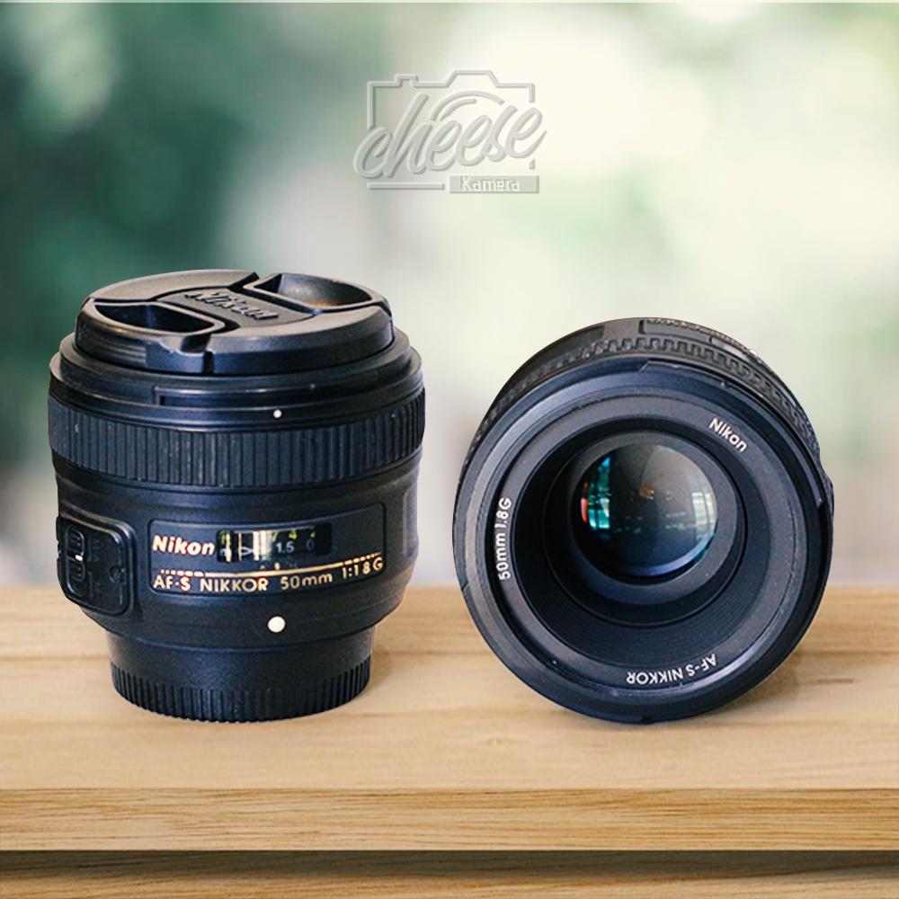 Jual LENSA FIX NIKON 50MM F1.8 G AFS MULUS HASIL BOKEH | Shopee Indonesia