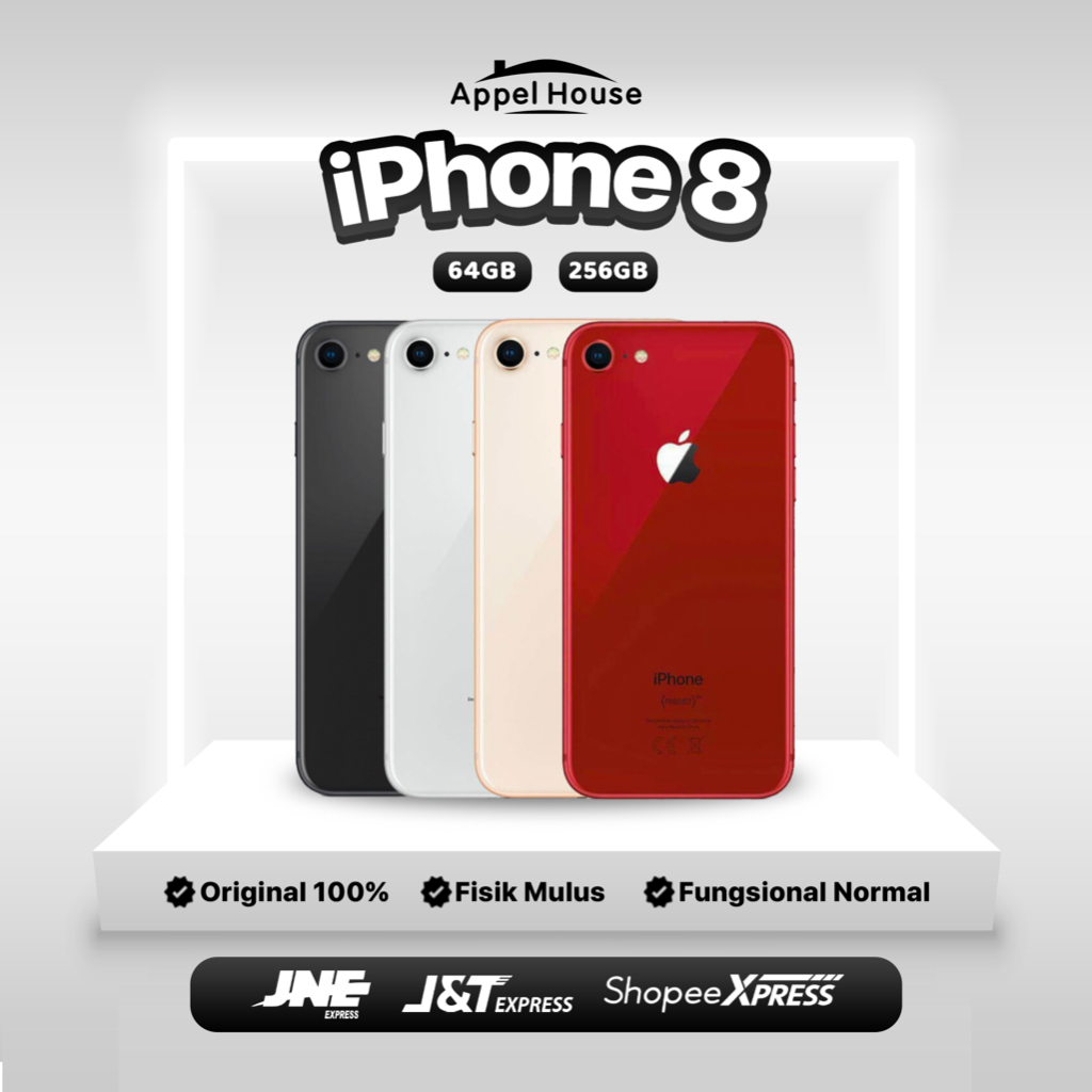 Jual iPhone 8 64GB/256GB Bekas Second Original 100% | NORMAL MULUS ...
