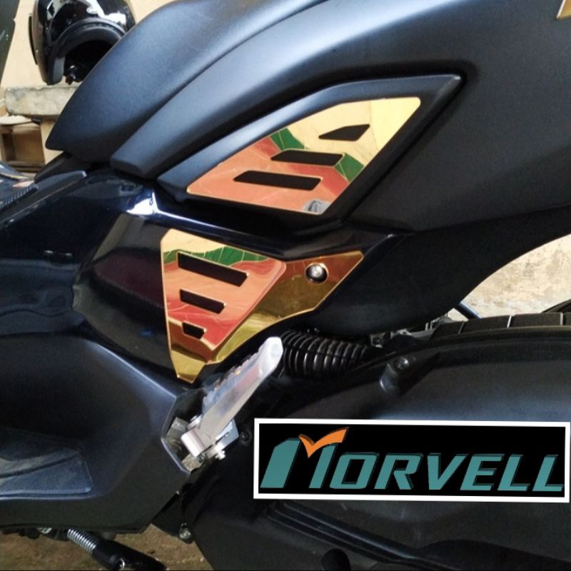 Jual New Nmax 155 2020 - 2023 side step garnish cover sisi pijakan kaki ...