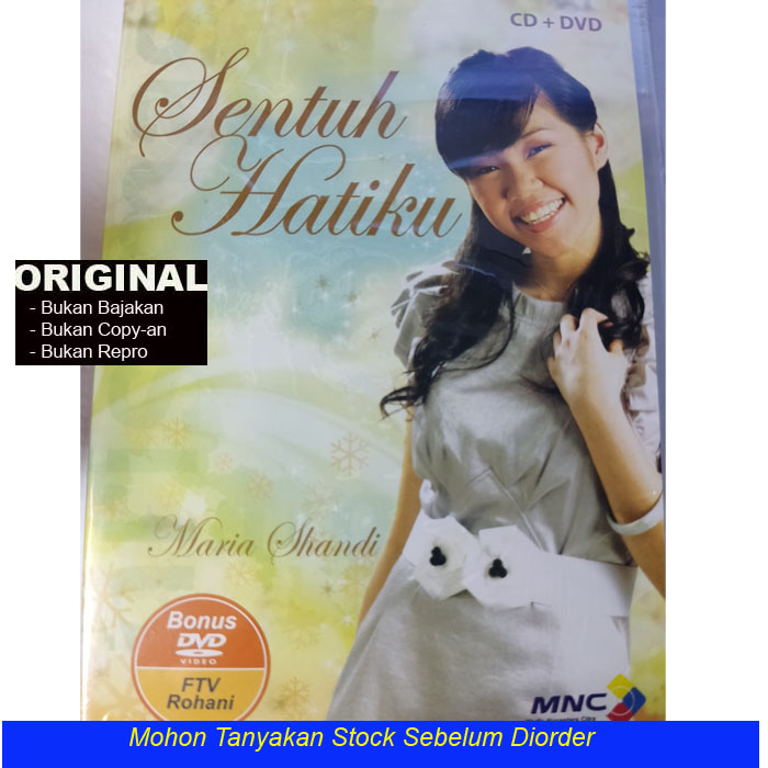 Jual SENTUH HATIKU Oleh Maria Shandi - CD dan DVD Original Lagu Rohani ...