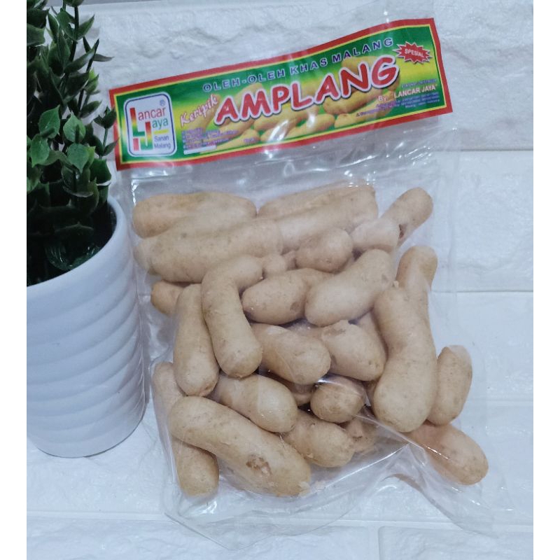 Jual Amplang Merk Lancar Jaya/kerupuk amplang/oleh-oleh khas Malang ...