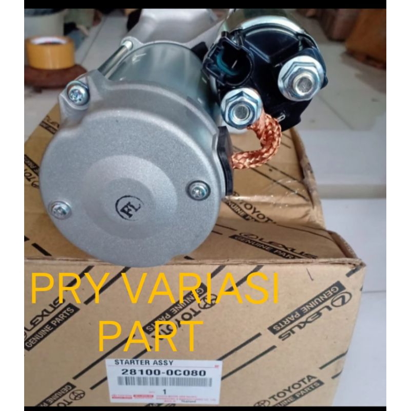 Jual Dinamo Starter Innova Reborn Fortuner VRZ 2015-2018 28100-0C080 ...