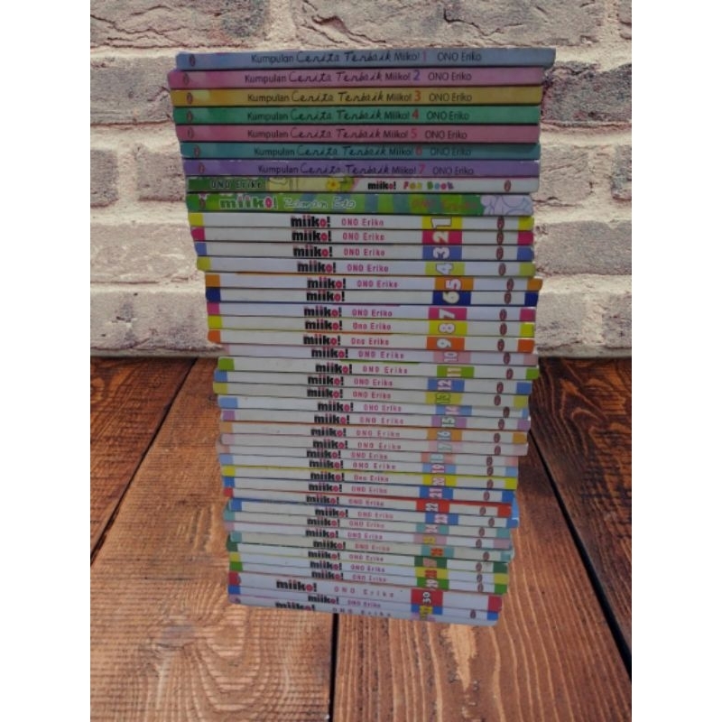 Jual Komik Hi Miiko set lengkap 1-33 bonus Cerita Terbaik Miiko set 1-7 ...