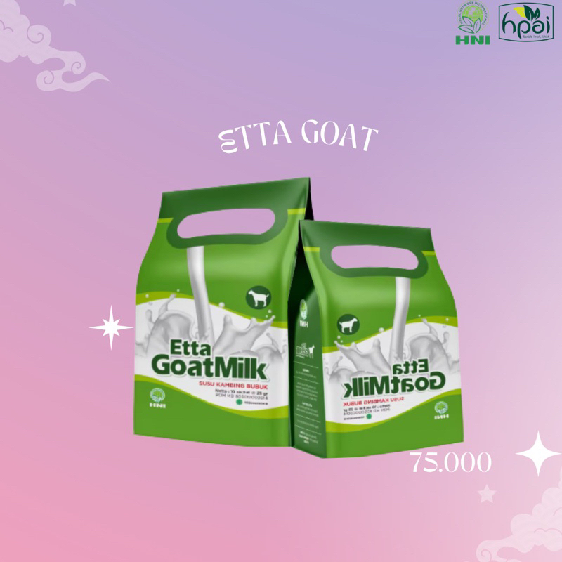 Jual ETTA GOAT MILK HNI SUSU KAMBING ETTAWA | Shopee Indonesia