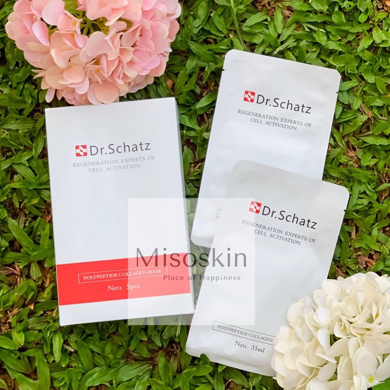 Jual Dr Schatz Polypeptide Collagen Mask (5 sheet) Masker peptide | Shopee Indonesia