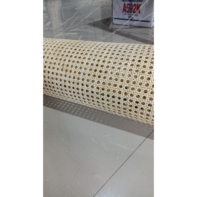 Jual anyaman lembaran rotan alami 60*160 | Shopee Indonesia