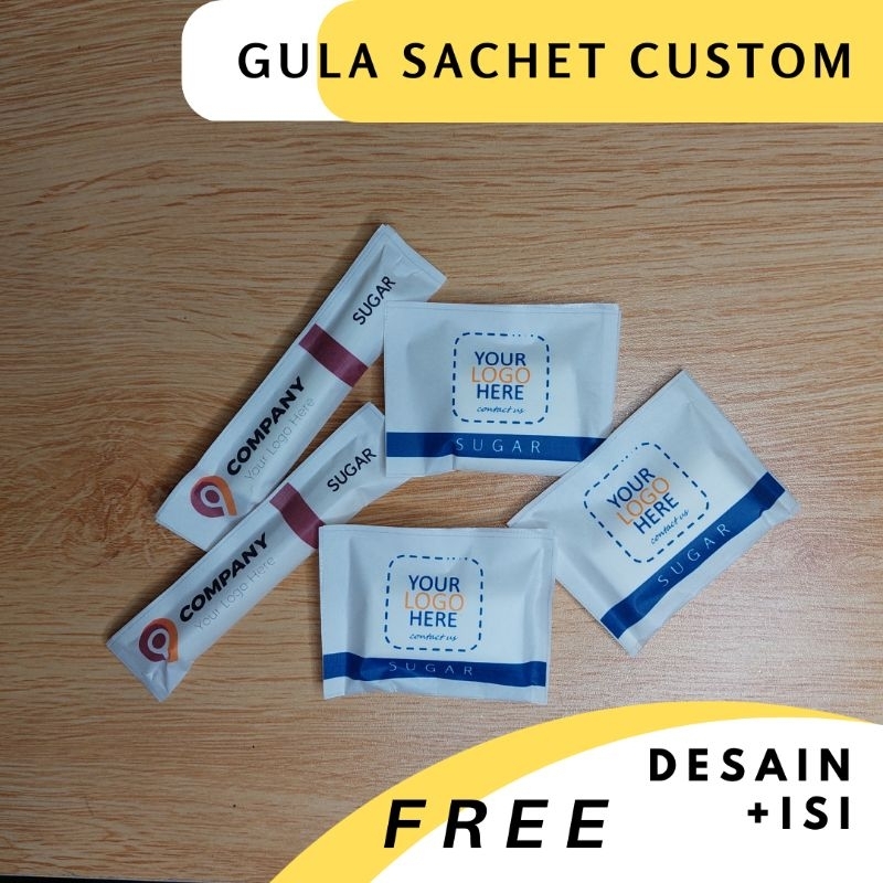 Jual GULA PASIR & GULA MERAH SACHET DESAIN CUSTOM UNTUK HOTEL, CAFE ...