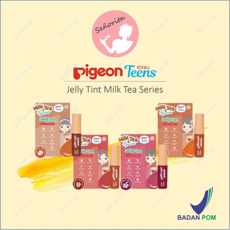 Jual PIGEON TEENS Jelly Tint Milk Tea Series | Shopee Indonesia