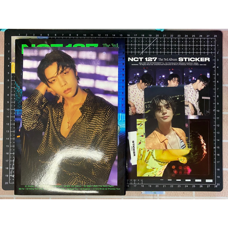 Jual WTS Album unsealed nct 127 sticker seoul city ver photocard pc ...