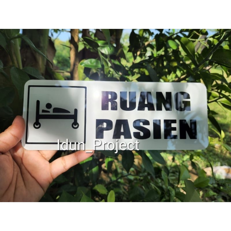 Jual Sign board/ruang periksa/Musholla/Kasir/Ruang tunggu/Pendaftaran ...