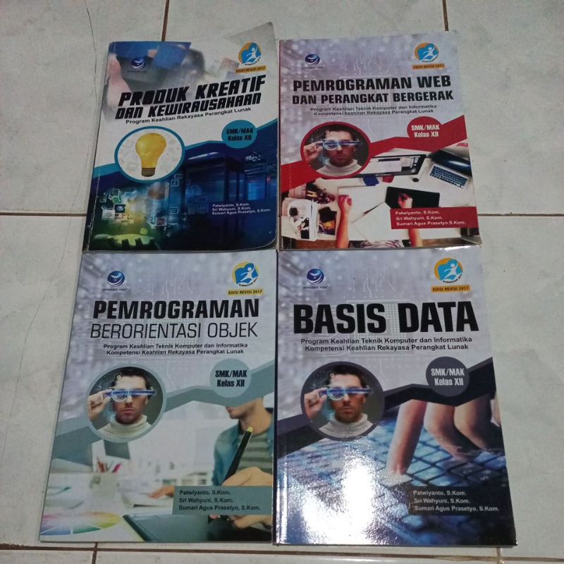 Jual BUJU BEKAS KELAS XII/12, PEMROGRAMAN BERORIENTASI OBJEK ...