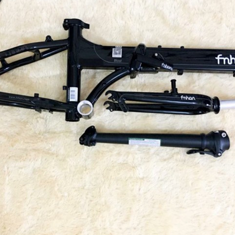 Jual frame fnhon blast v brake hitam glossy | Shopee Indonesia