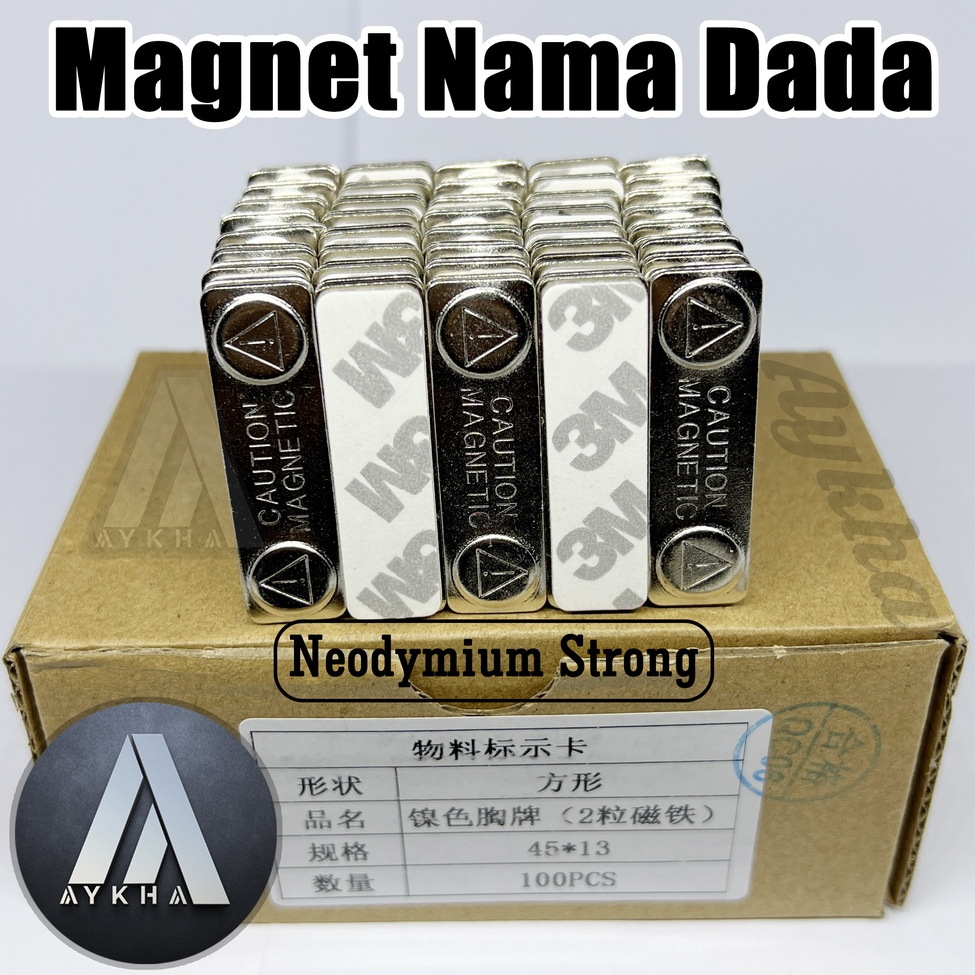 Jual MAGNET NAMA DADA NAMETAG ORIGINAL 3M | Shopee Indonesia