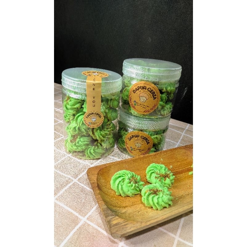 Jual Kue Kering Lebaran Idul Fitri Sagu Pandan Keju 750ml Premium ...