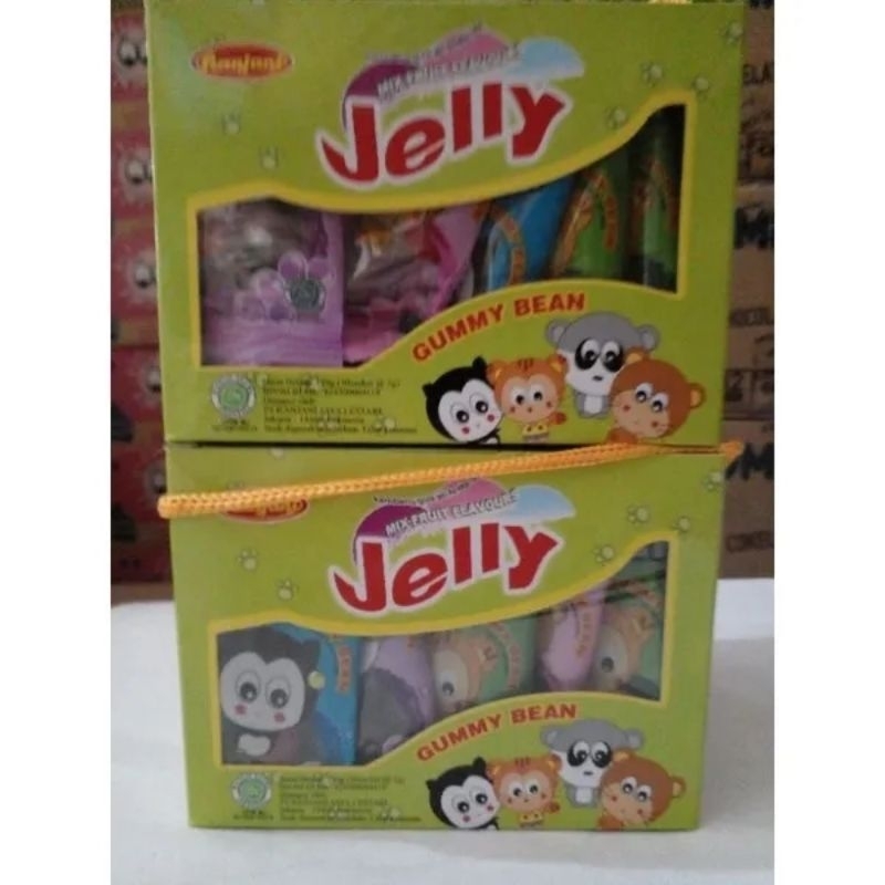 Jual RANJANI JELLY TAS GUMMY BEAN PERMEN KENYAL JELI ISI 30 PCS 5gr ...