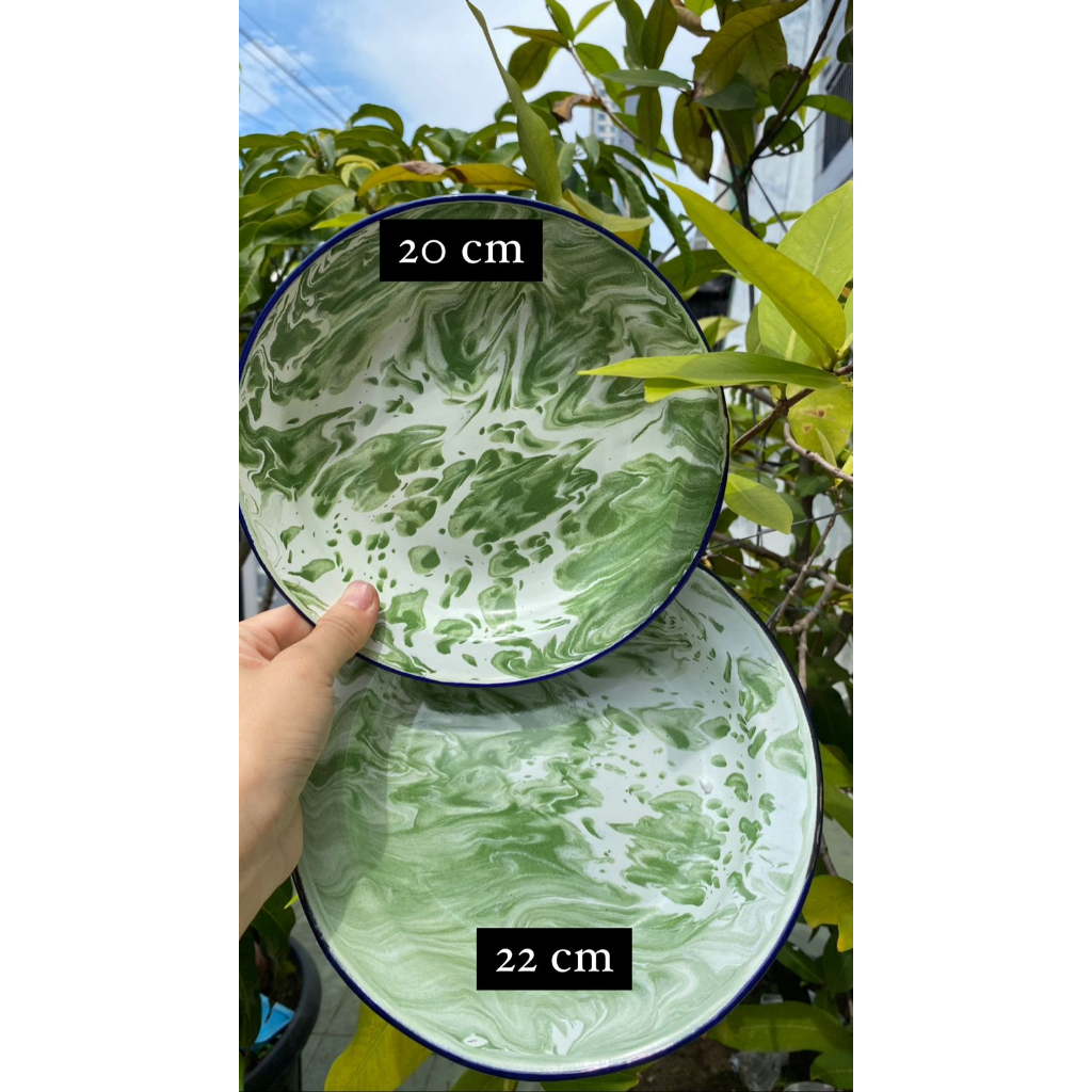 Jual Piring Enamel Seng Kaleng Blirik Lurik Lorek Loreng Jadul 20 CM 22 ... Jual Piring Enamel Seng Kaleng Blirik Lurik Lorek Loreng Jadul 20 CM 22 ...