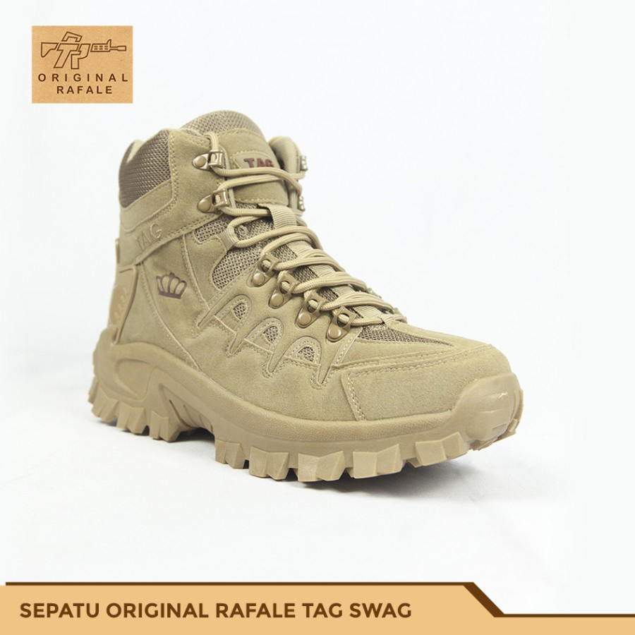 Jual Sepatu Safety Boot Tactical Gunung Adventure Hiking Outdoor Sepatu ...