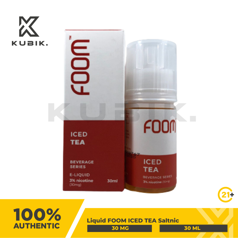 Jual Liquid Foom Iced Tea Salt Nic 30ML by Foom Labs | Shopee Indonesia Jual Liquid Foom Iced Tea Salt Nic 30ML by Foom Labs | Shopee Indonesia