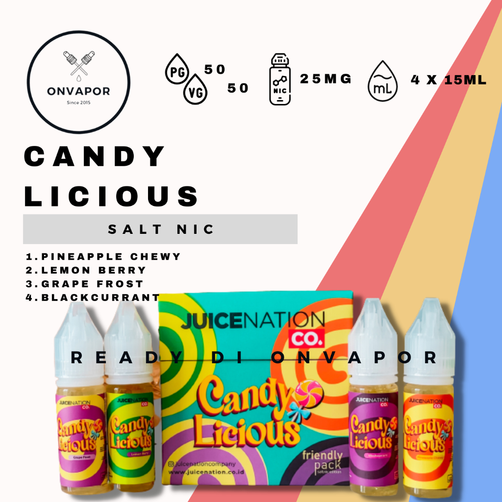 Jual Candylicious Friendly Pack Juicenation | Shopee Indonesia