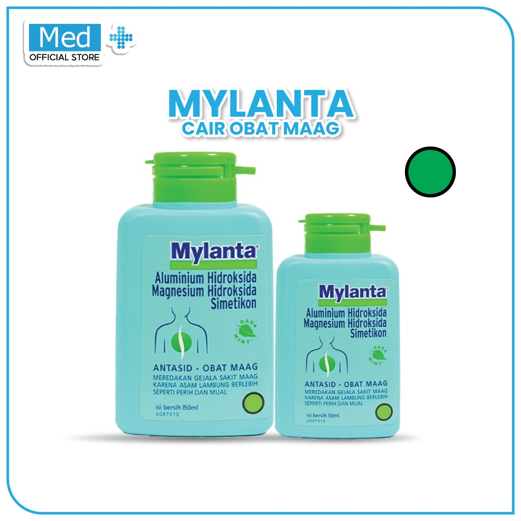 Jual Med+ Mylanta Liquid 50ml / 150ml | Shopee Indonesia