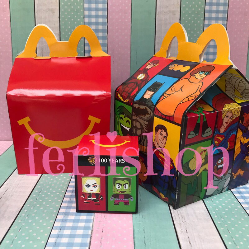 Jual Mainan Happy Meal Warner Bros Batman Robin Batgirl Mummy Joker ...