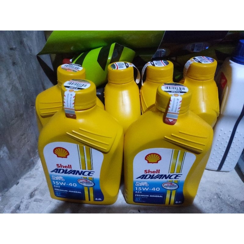 Jual OLI SHELL ADVANCE AX5 800ML MATIC original | Shopee Indonesia