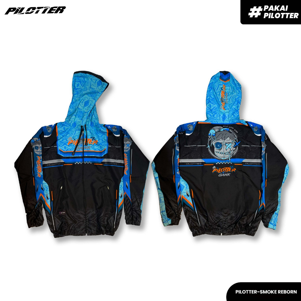 Jual PARASUT PILOTTER SMOKE REBORN ORIGINAL NEW ARTICLE JACKET PARASUT ...