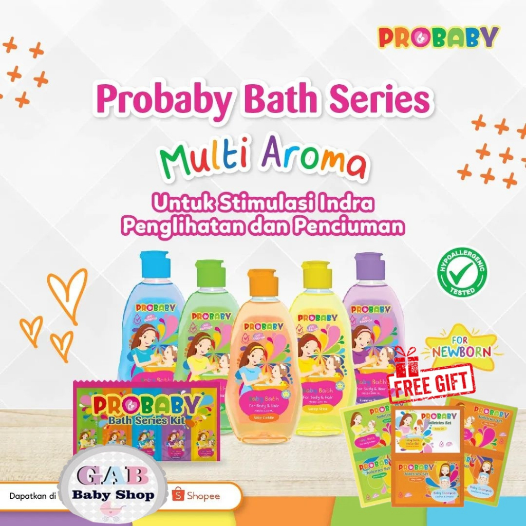 Jual Probaby Hair and Body Wash Sabun Mandi Bayi 100ml/200ml/230ml ...