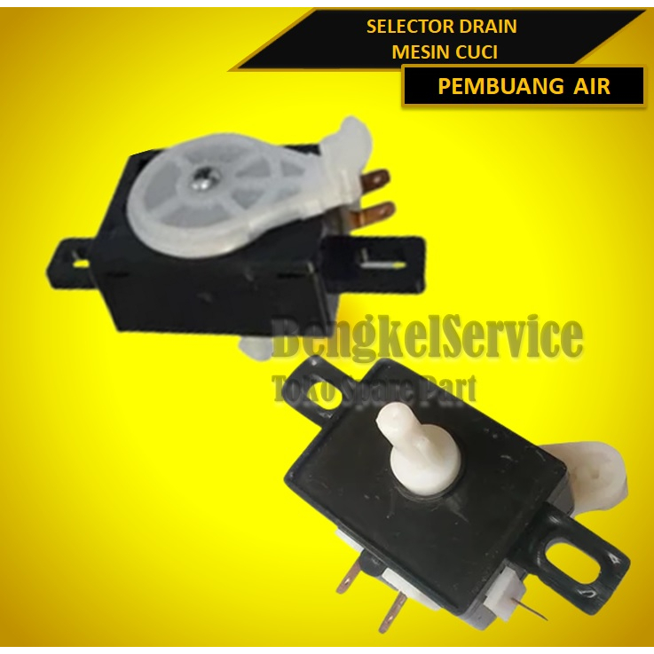 Jual Selector Drain Mesin Cuci Umum/ Timer Switch Pembuangan Air Mesin ...