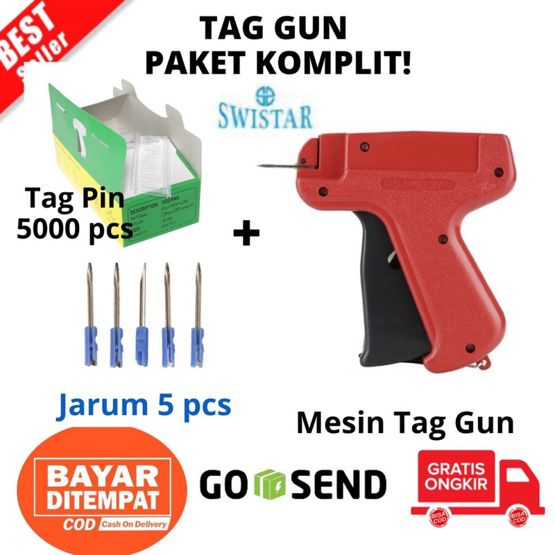 Jual TAG GUN MEREK Swistar Alat Tembak Pemasang Label Bandrol Harga ...