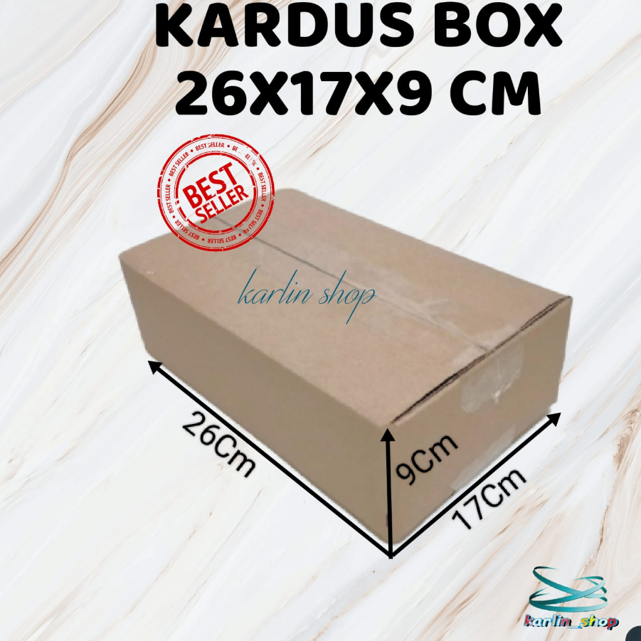 Jual Kardus Box 26x17x9 Cm | Shopee Indonesia