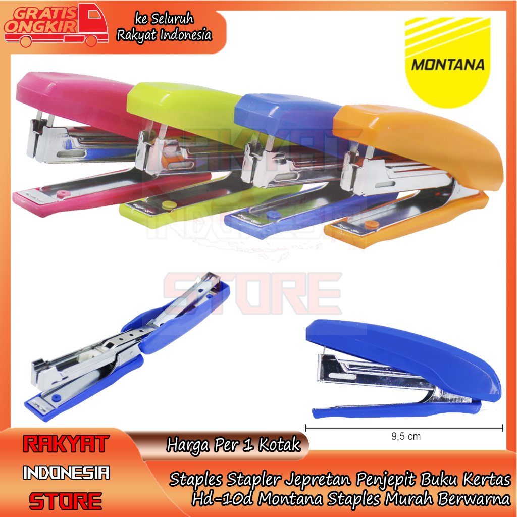 Jual NECIS MONTANA SEDANG STAPLES SETAPLES STAPLER SETAPLER NECIS ...