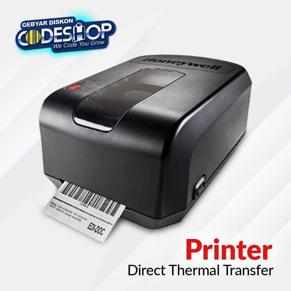 Jual Honeywell PC42T Printer Label Barcode Direct Thermal Transfer 203 ...