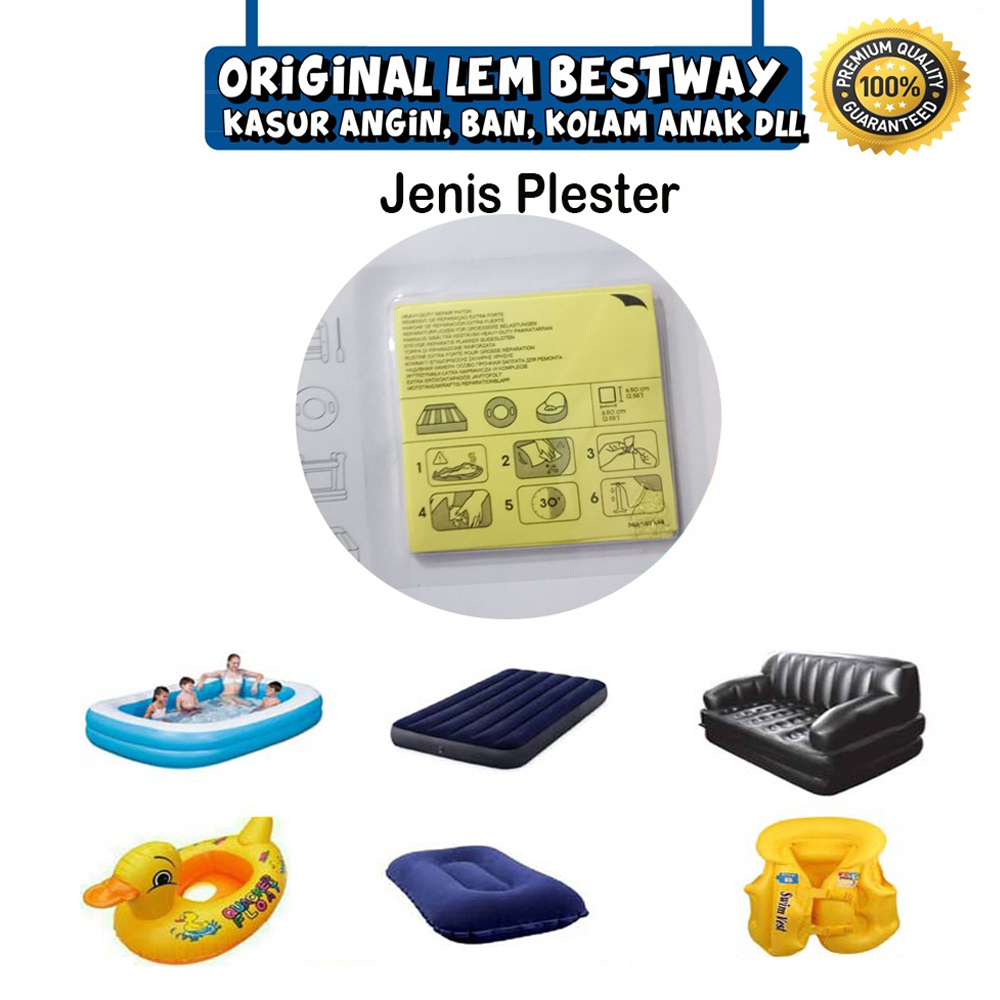 Jual Uoptoy 1PC Patch Stiker Lem Perekat Lem Tambal Ban Kolam Plastik ...