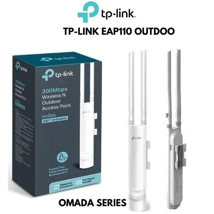 Jual TP Link EAP110 EAP-110 Outdoor 300Mbps Wireless N Outdoor Access ...