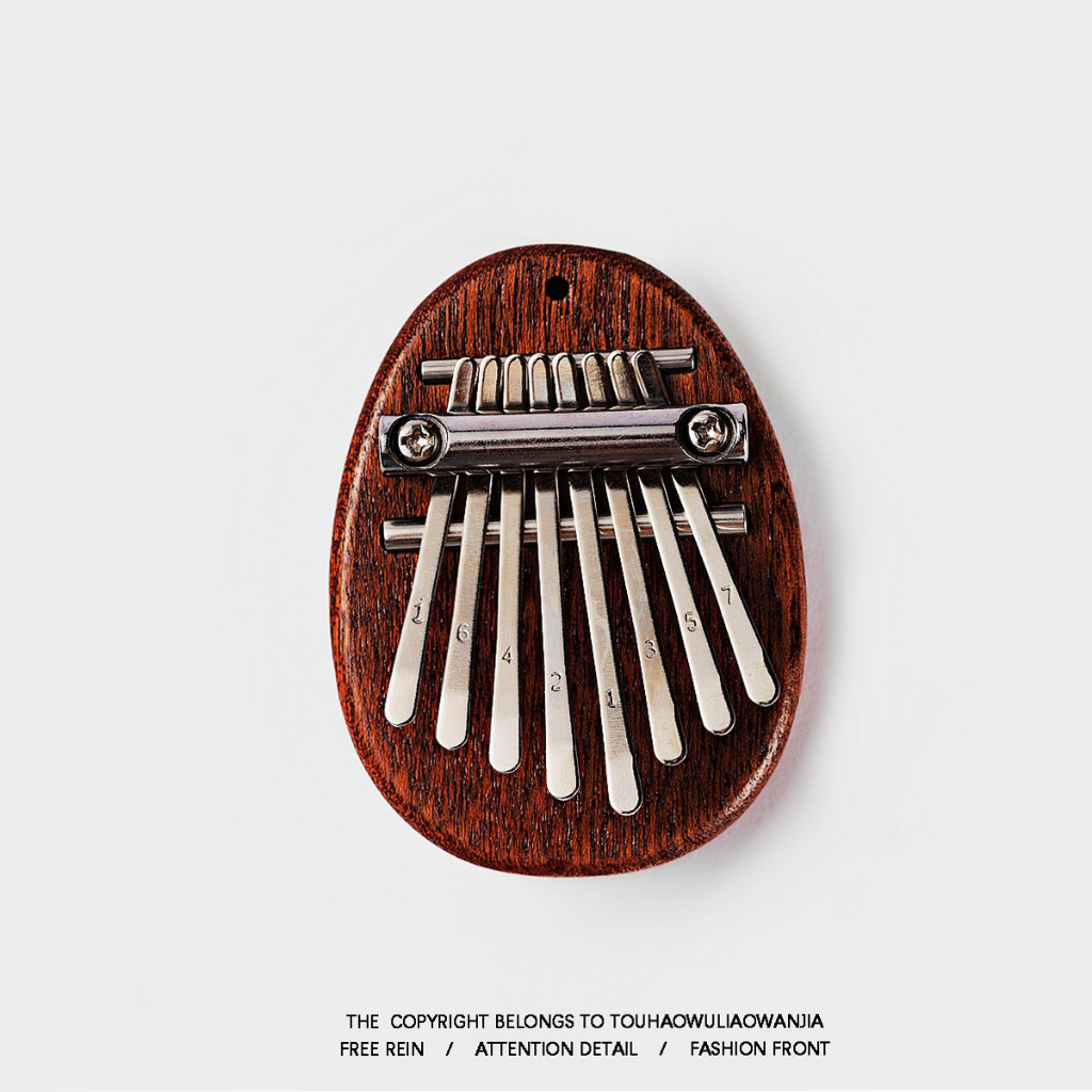 Jual Kalimba Mini Piano Jari 8 Keys Alat Musik Thumb Piano Bahan Kayu ...