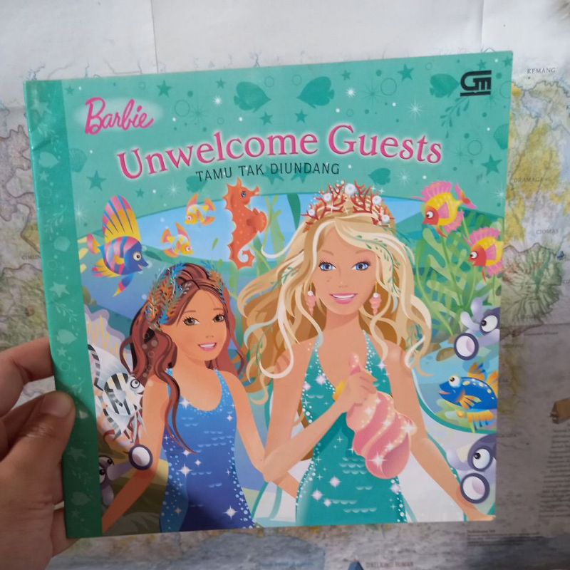 Jual BUKU CERITA BARBIE jembatan troll; marina dan bajak laut,naga es ...