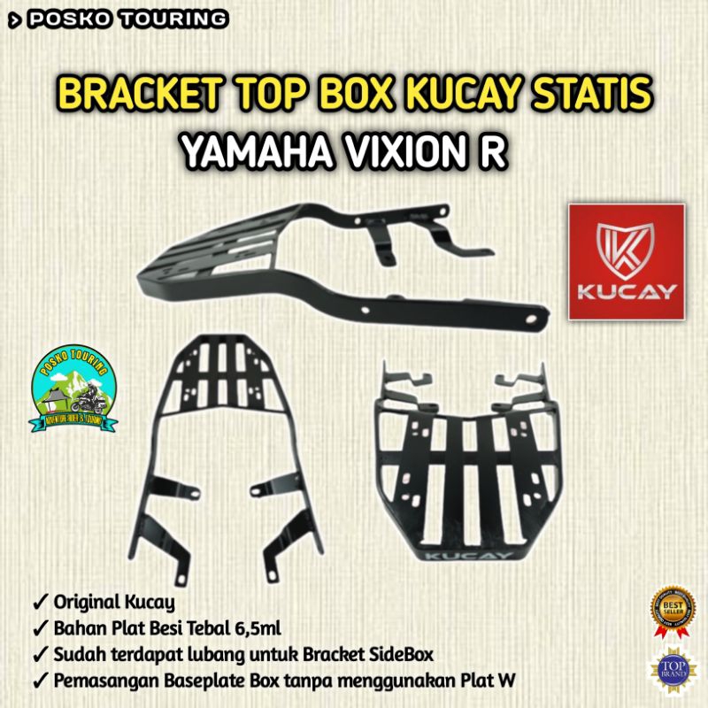 Jual Bracket Box Yamaha Vixion R | Bracket Kucay Statis Kuat dan Tebal ...