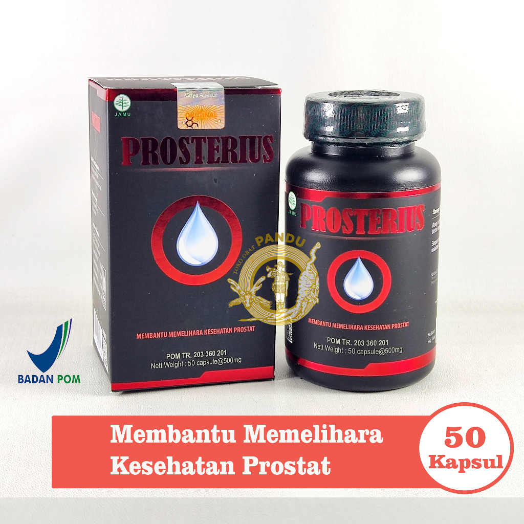 Jual PROSTERIUS / OBAT PROSTAT | Shopee Indonesia