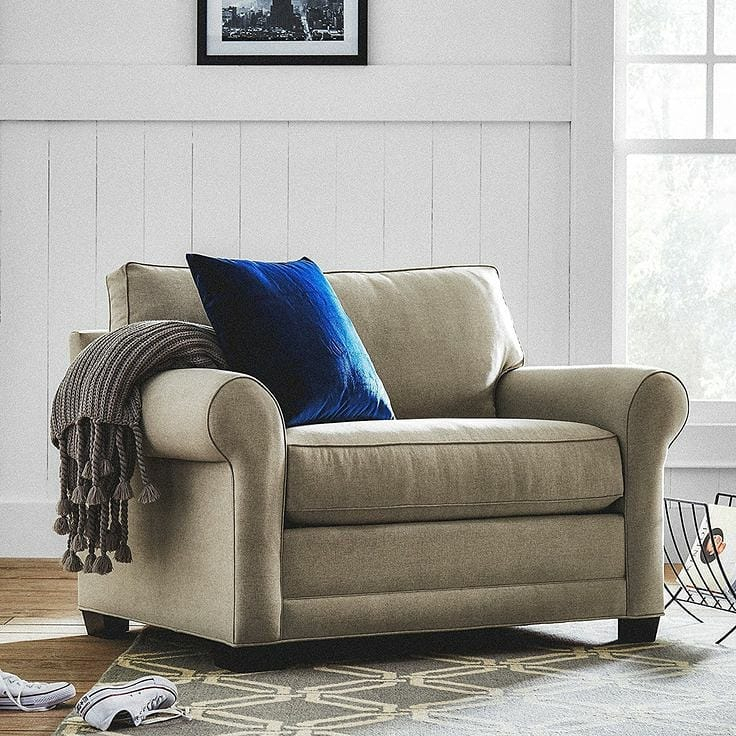 Jual Sofa 1 Seater Ukuran Jumbo | Desain Kursi Santai Baca Buku | Sofa ...