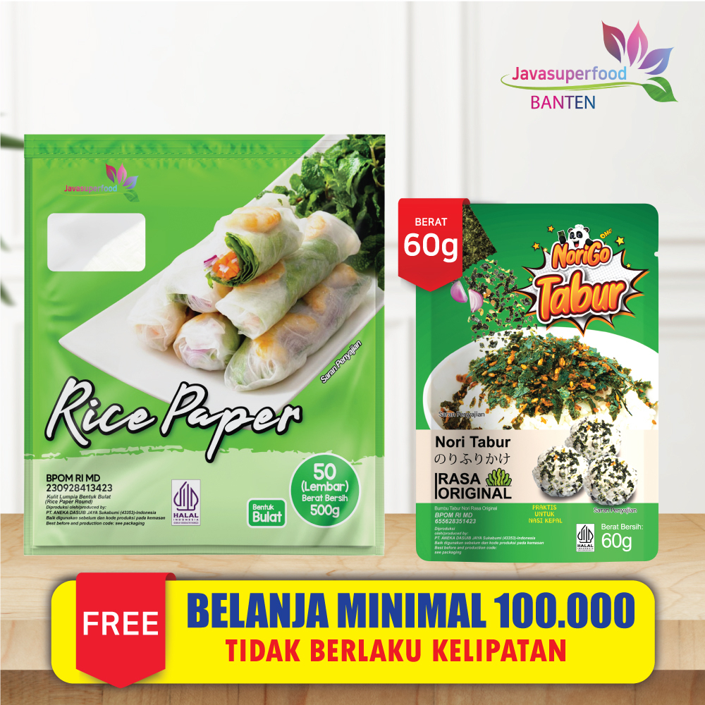 Jual [BELI 3 GRATIS 1] Banh Trang High Quality Rice Paper / Rice Paper ...