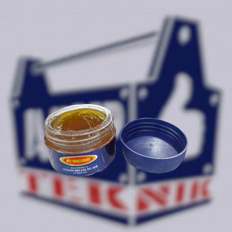 Jual Oli Gemuk Semi Synthetic Lithium Grease Burgari 90gr | Shopee ...